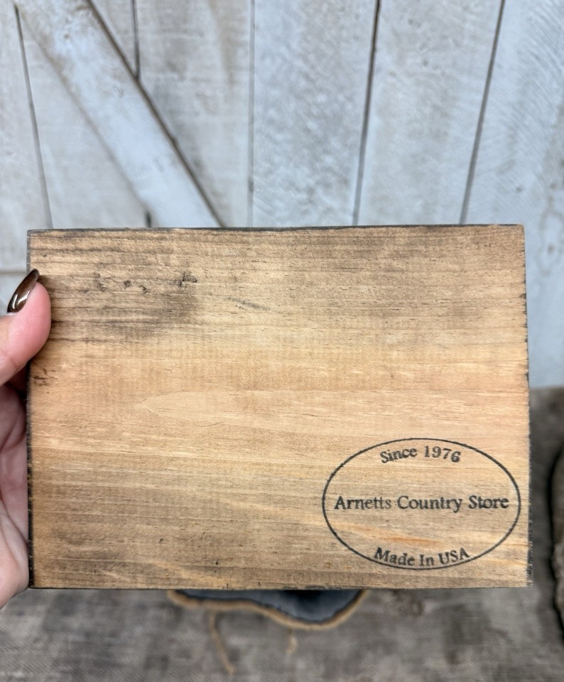 Authentic Arnett’s Folk Art Santa Tall Blue Coat Bell & Flag | eBay