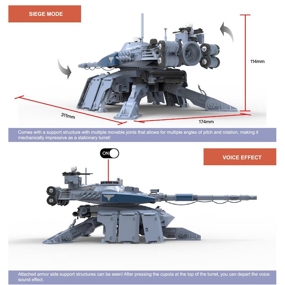 Border Models BC-002 Grizzly Battle Tank 1:35 Model Kit 6971995746676 ...