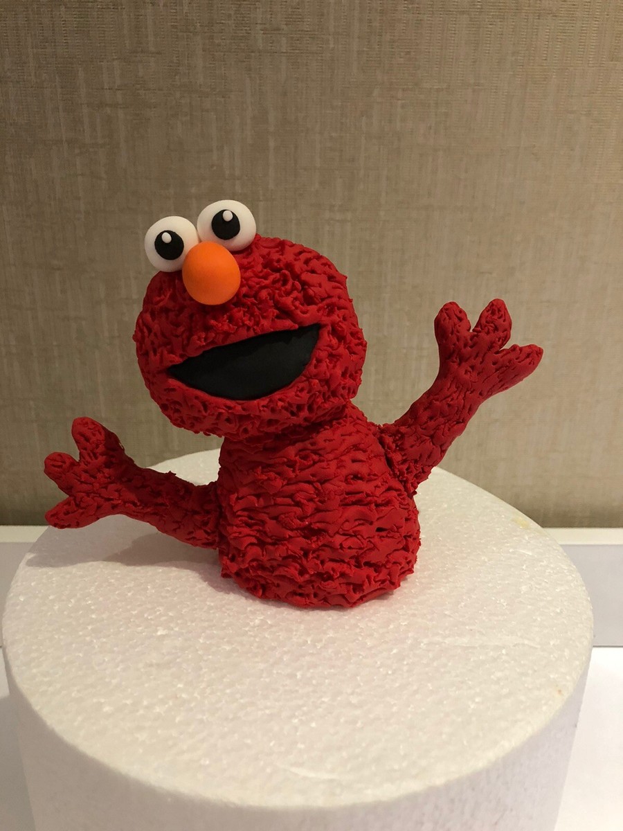 Elmo Birthday Cake Toppers Sesame Street | Elmo Birthday Chalkboard