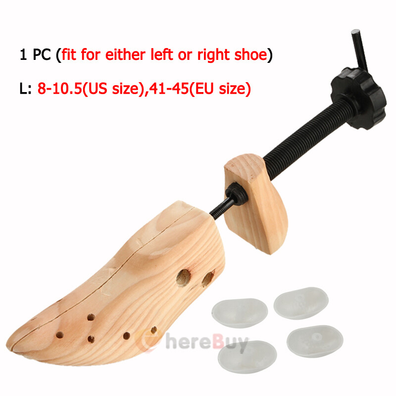Unisex Women Men Wooden Adjustable 2-way Shoe Stretcher Expander Size L ...