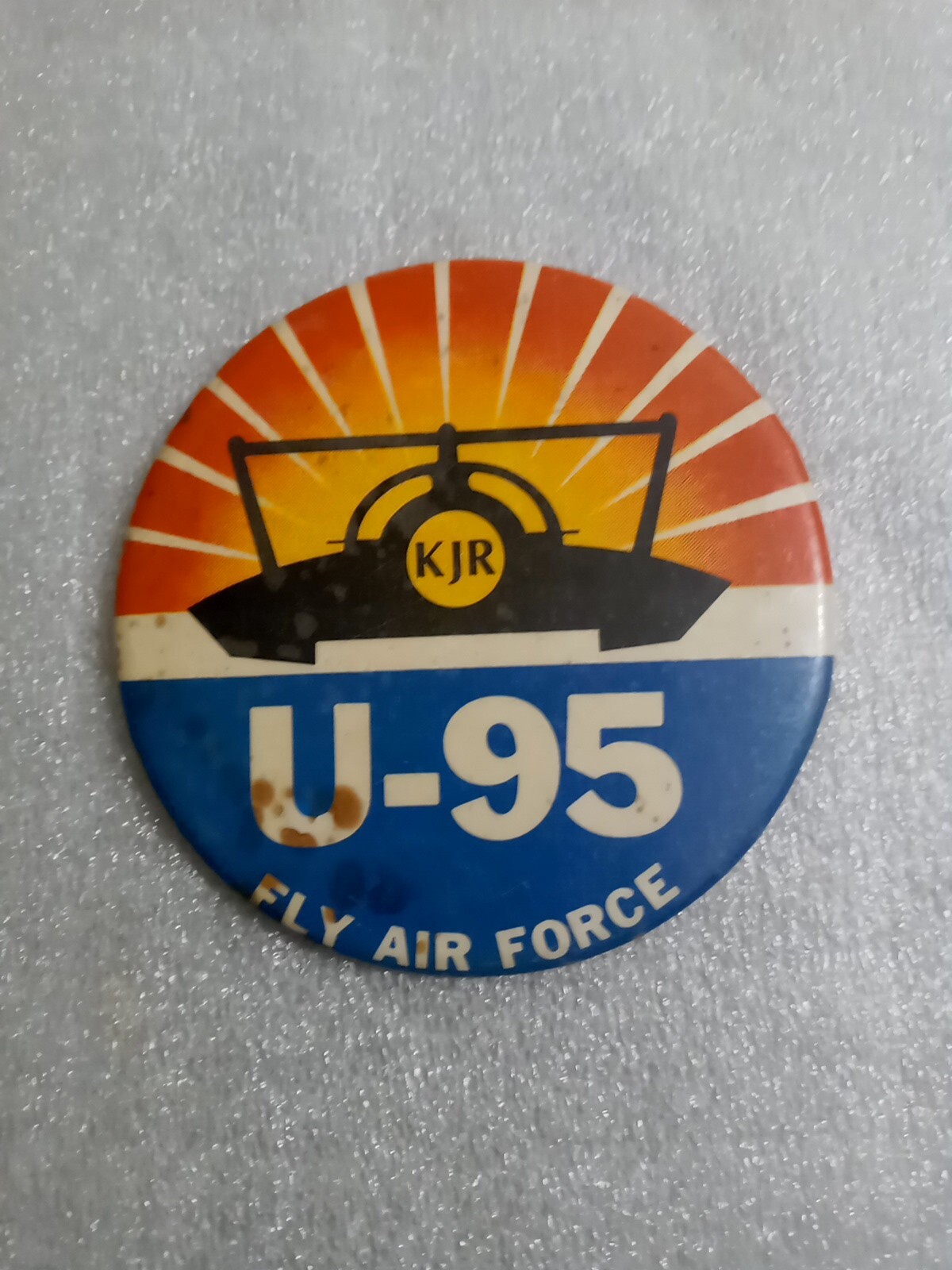 KJR U-95 Fly Air Force Brooch- Pin Vintage Used (Lot … - Gem