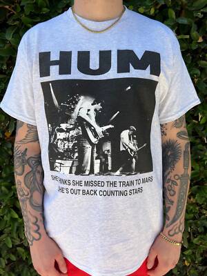 Remake HUM band rare design Ash T shirt Classic style tee Reprint ...