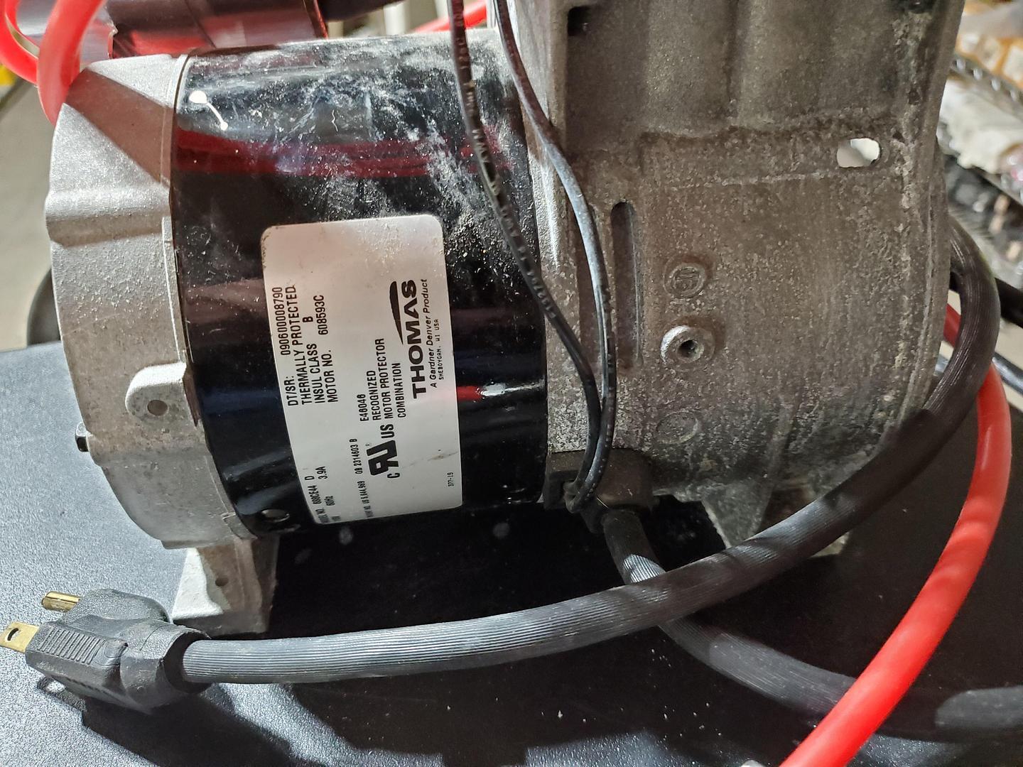 Thomas Industrial Air Compressor E46046 MOTOR 97F5564 GHA-14 | eBay