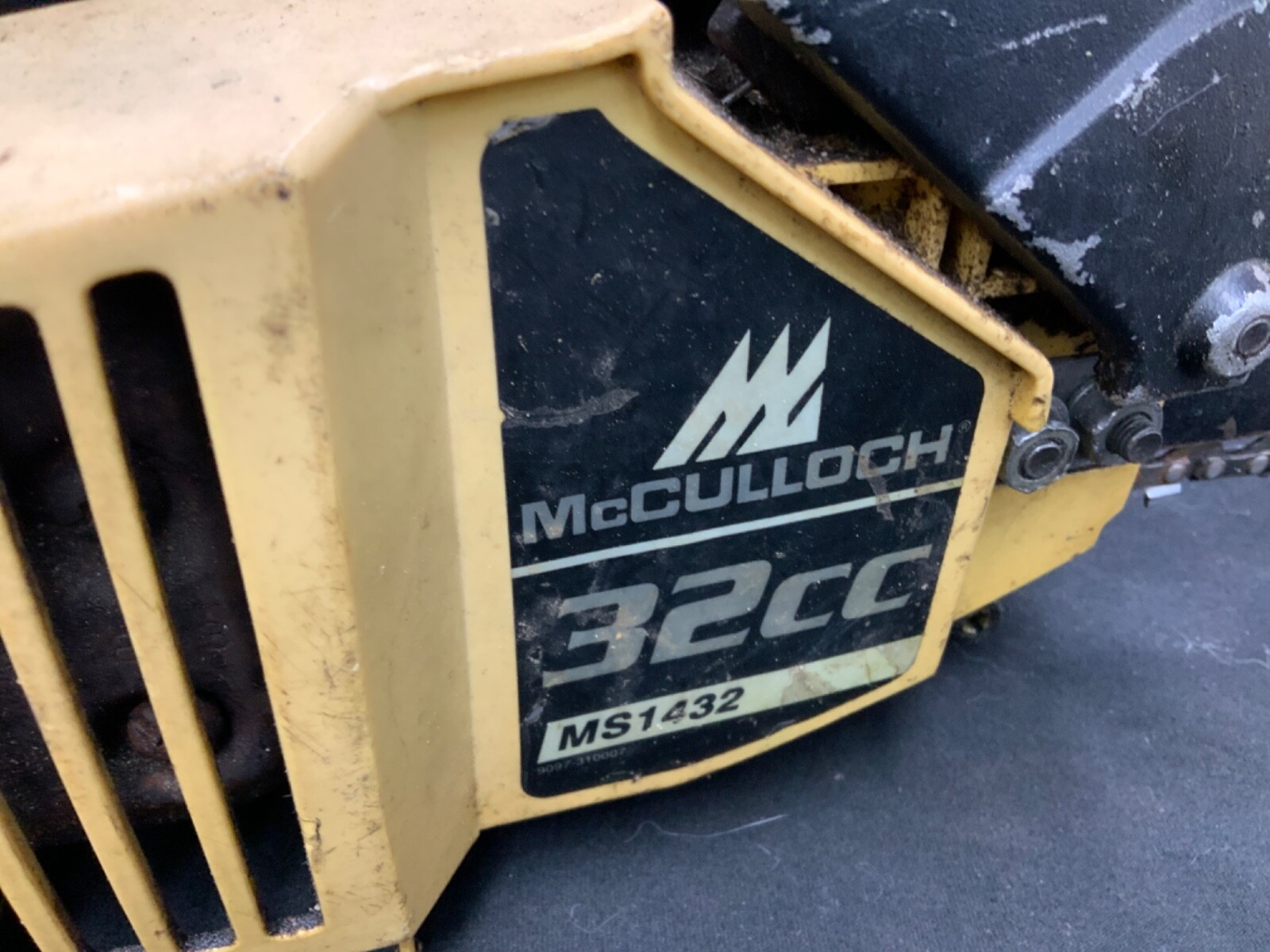 McCULLOCH 32CC MS1432 CHAINSAW | eBay