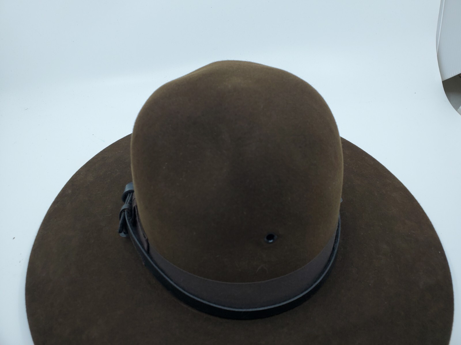 Vintage Brown Sheriff Campaign Hat #3XXX BEAVER 6 7/8 With Original Box ...