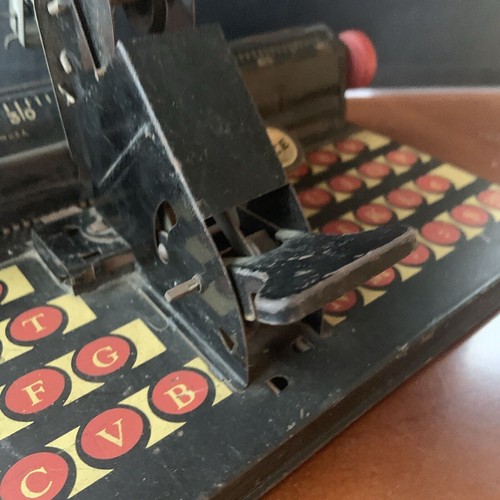 Vintage Marx De-Luxe Dial Tin Toy Typewriter 1930s Made in USA | eBay