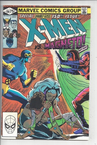 X-Men #150VF+ (8.5) 1981-Uncanny Cockrum Cyclops Vs Magneto Classic ...