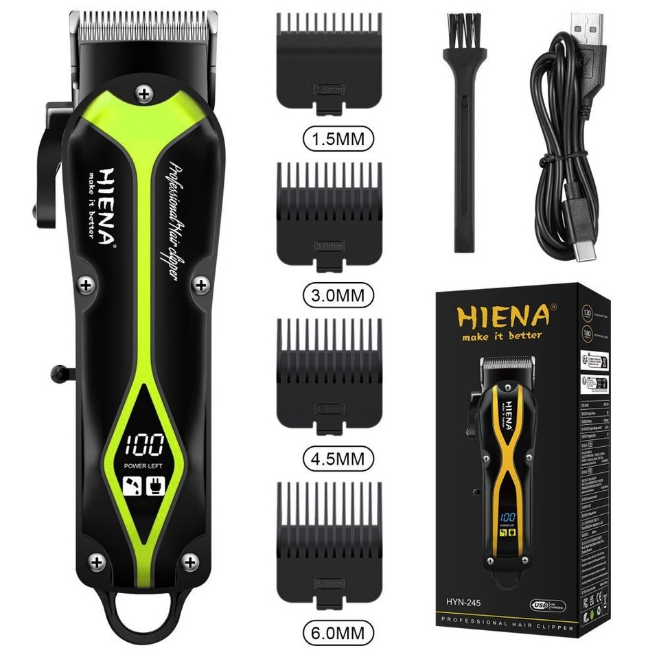 Grooming Wireless Men's Hair Trimmer Clippers Low Noise Waterproof ...
