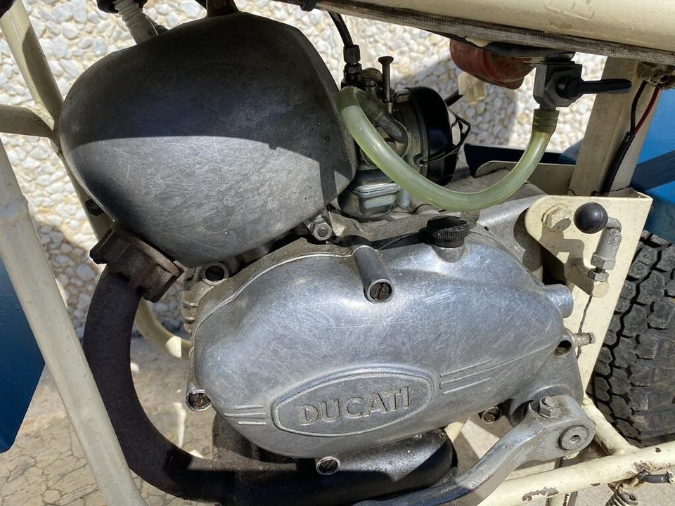 1970 Ducati Mini Marcelino 49cc c.c. Performance Part | Blue | Genuine ...