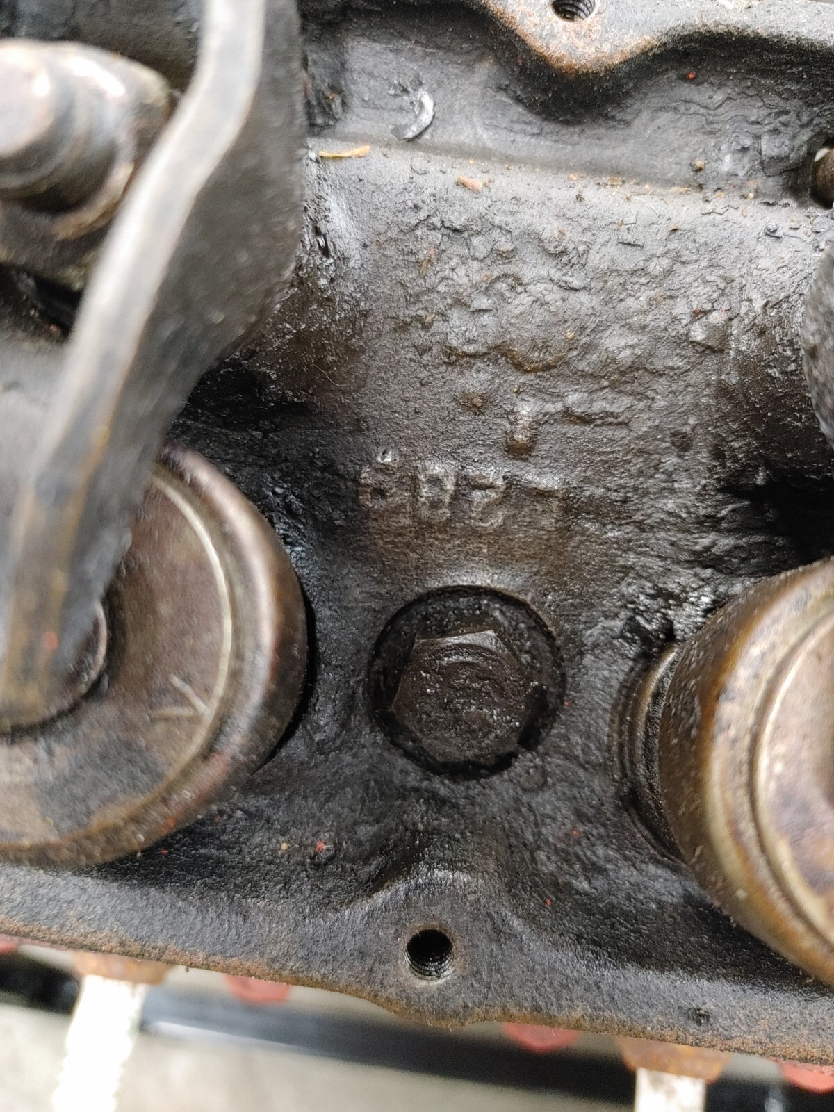 1968 307 Chevrolet CE Counter Exchange 307 Engine Suffix Code CE ...