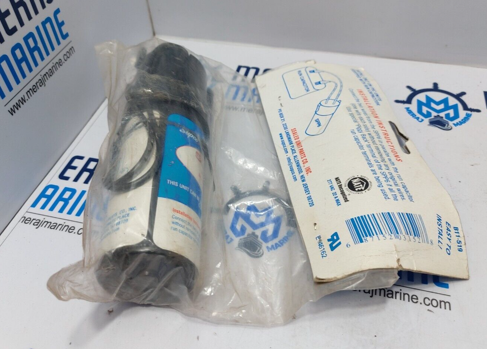 Supco SPP6 Solid State Relay and Hard Start Capacitor 277 VAC 22A MAX ...