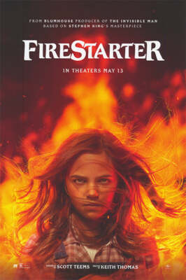 Firestarter Movie Poster Print 17 X 12 Reproduction | eBay