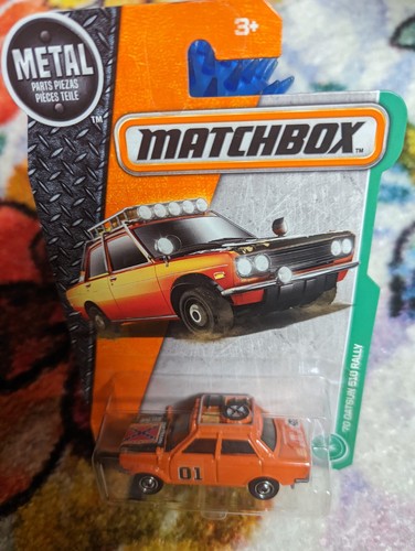 Matchbox 70 Datsun 510 Rally custom Dukes of Hazzard general lee ...