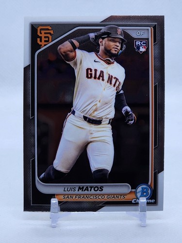 2024 Bowman Chrome Mega Box LUIS MATOS RC GIANTS #83 | eBay
