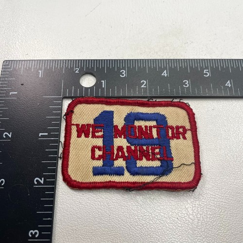 Vintage well-used WE MONITOR CHANNEL 19 CB Radio Patch 261B | eBay