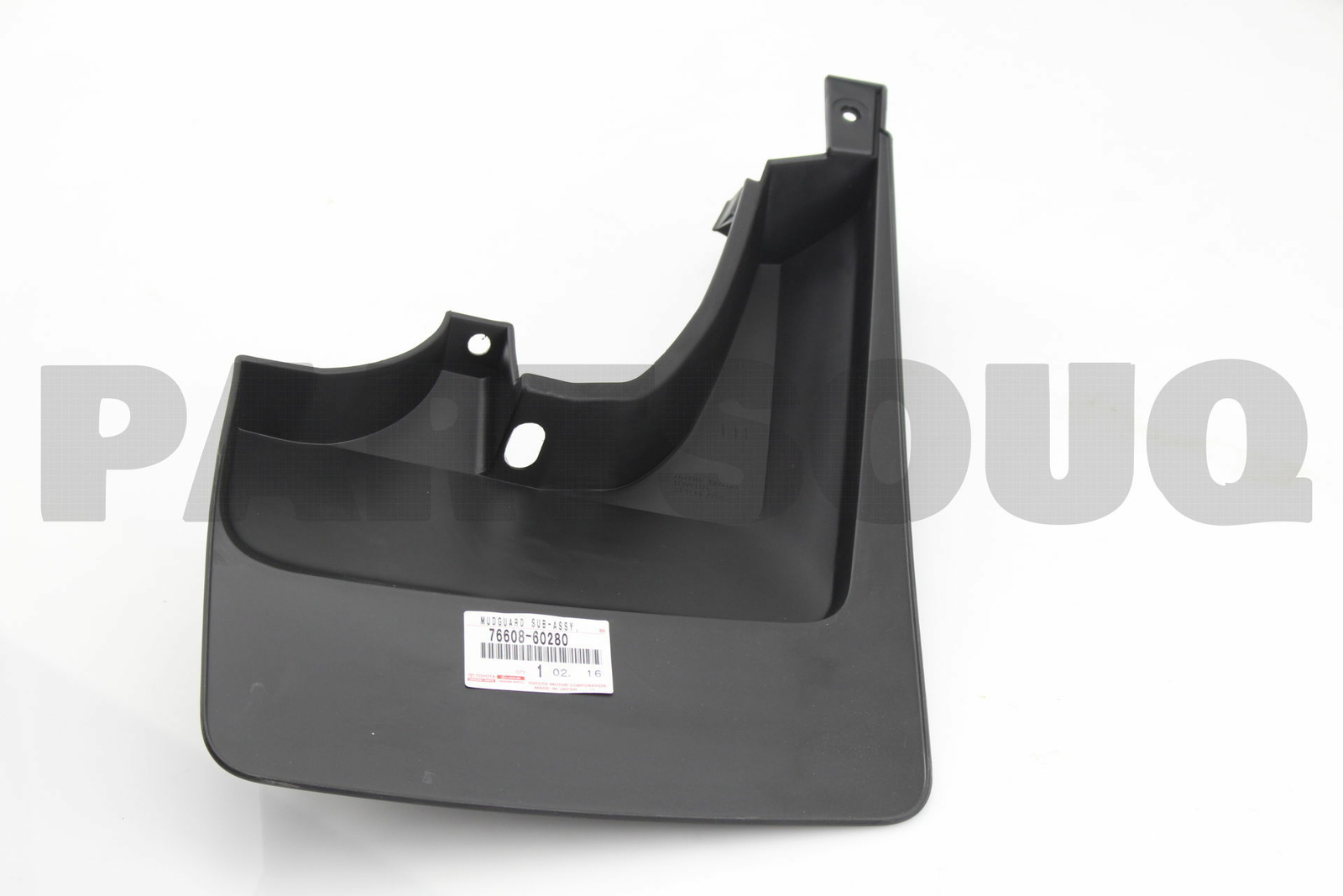 7660860280 Genuine Toyota MUDGUARD SUB-ASSY, QUARTER PANEL, REAR LH ...