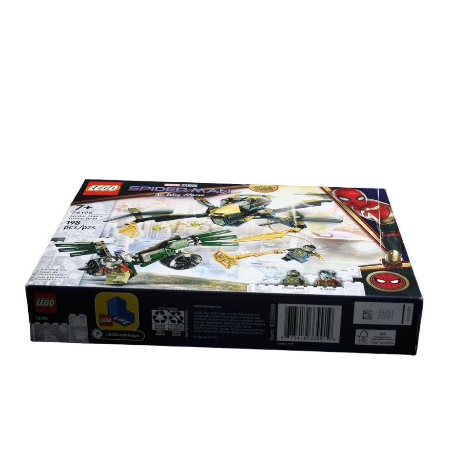 LEGO Marvel Studios MCU Spider-Man No Way Home 76195 Spider-Man's Drone ...