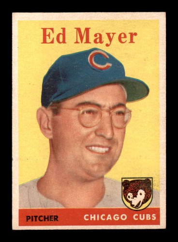 1958 Topps #461 Ed Mayer RC EXMT/EXMT+ X3054929 | eBay