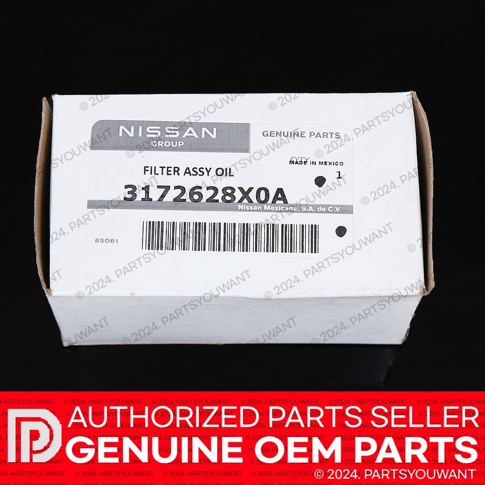 GENUINE Nissan Infiniti OEM Transmission Control Valve Oil Filter 31726 ...