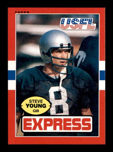 1985 Topps USFL #65 Steve Young NM+ X3043371 | eBay