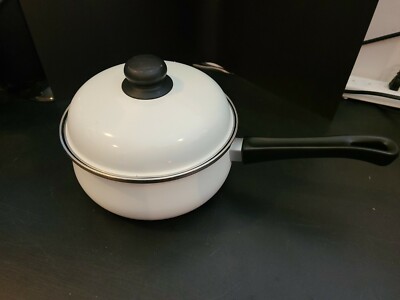 Megaware| Induction | Gas | Electric | Ceramic 2qt White Pot Made In ...