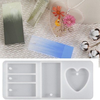 Handmade Key Chain Mold DIY Craft Necklace Pendant Mold New Pendant ...