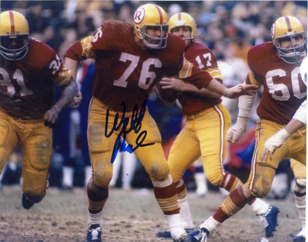 WALT ROCK WASHINGTON REDSKINS SIGNED AUTOGRAPHED 8X10 PHOTO W/ COA | eBay