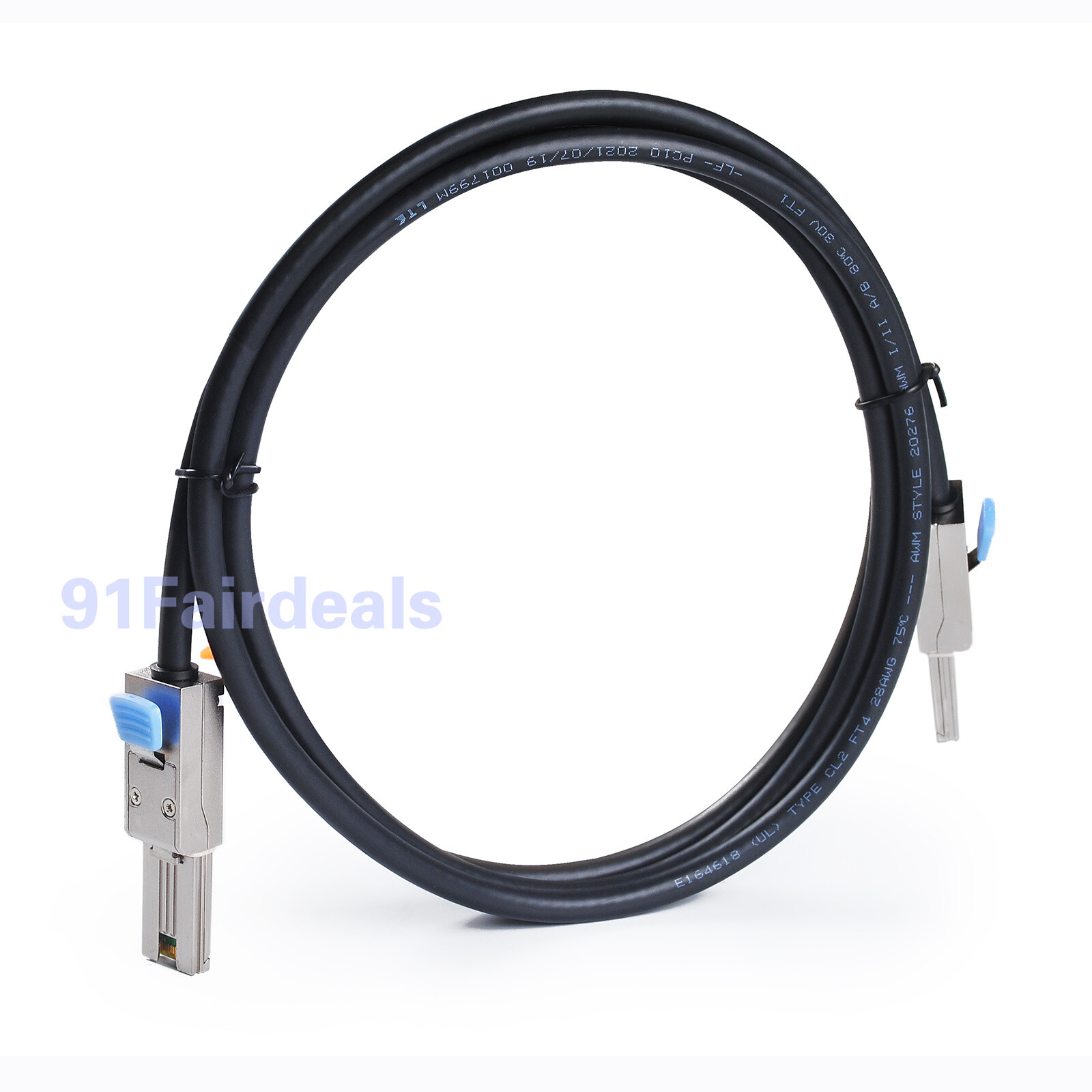 W390D For Dell 2m 6ft External SAS SFF-8088 to 8088 Cable for DAS JBOD ...