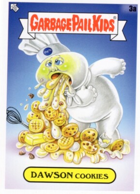 2021 GARBAGE PAIL KIDS GPK FOOD FIGHT BASE DAWSON COOKIES 3a NM | eBay