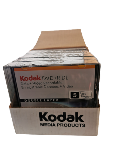 KODAK NEW DVD+R DL 6x(5 Pack Disks) | eBay Australia