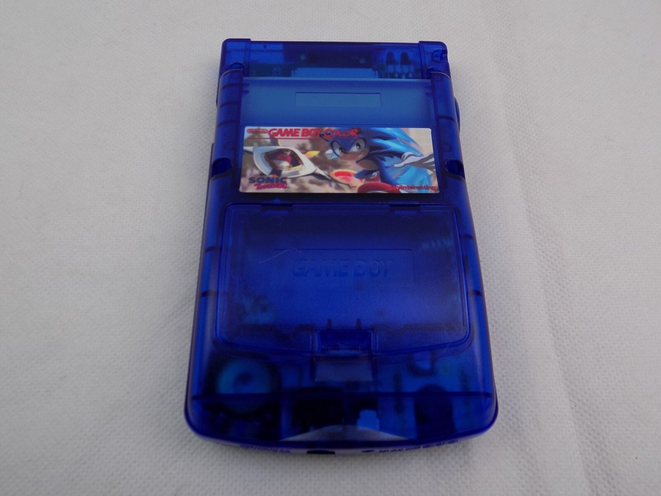 Like New Gameboy Color GBC Sonic the Hedgehog IPS Screen Mod Handheld ...