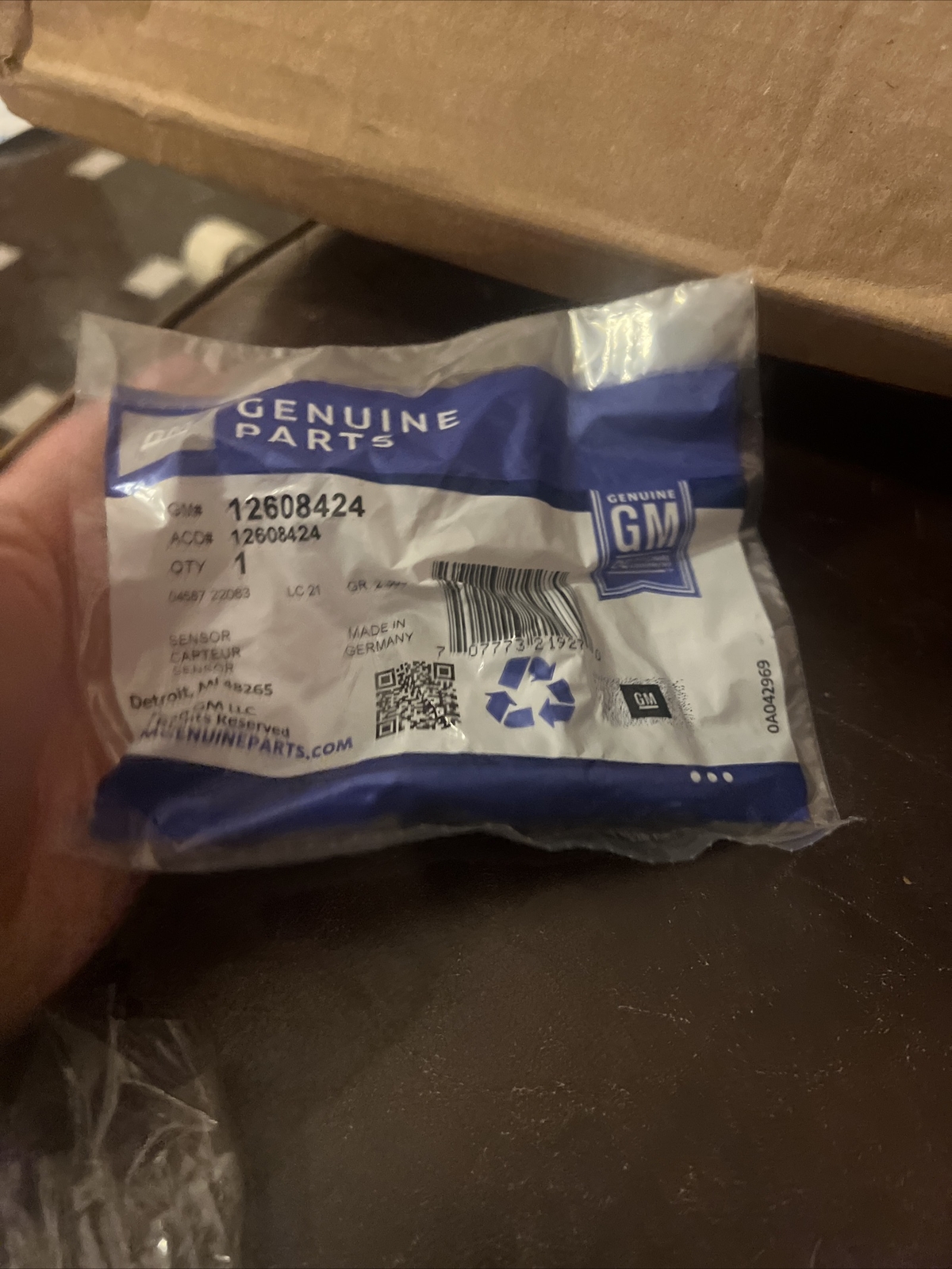 12608424 AC Delco Camshaft Position Sensor | Grelly UK