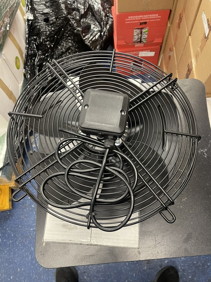 parts axial fan motor guard mounted 13-3/4in (350mm) with fan blade ...