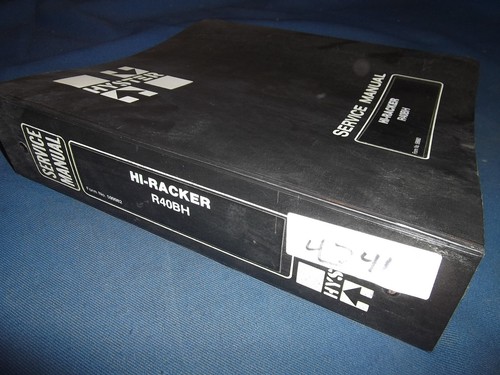 Hyster Hi-Racker R40BH Chariot Élévateur Service Magasin Réparation ...