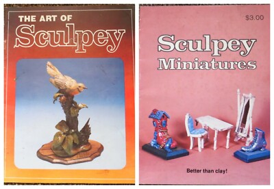 Set Of 2 Art Books-The Art Of Sculpey & Sculpey Miniatures | eBay UK