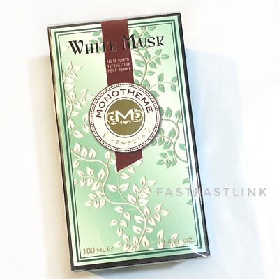 MONOTHEME WHITE MUSK BY VENEZIA 100ml EDT SPRAY WOMENS PERFUME...NEW+ GENUINE | eBay Australia