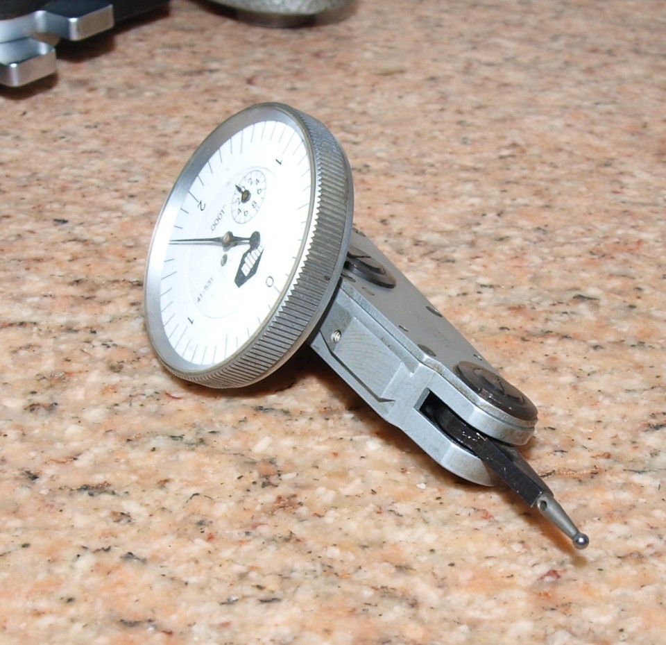 COMPAC / ALINA LONG RANGE DIAL TEST INDICATOR .0001 x .030" LARGE DIAL ...