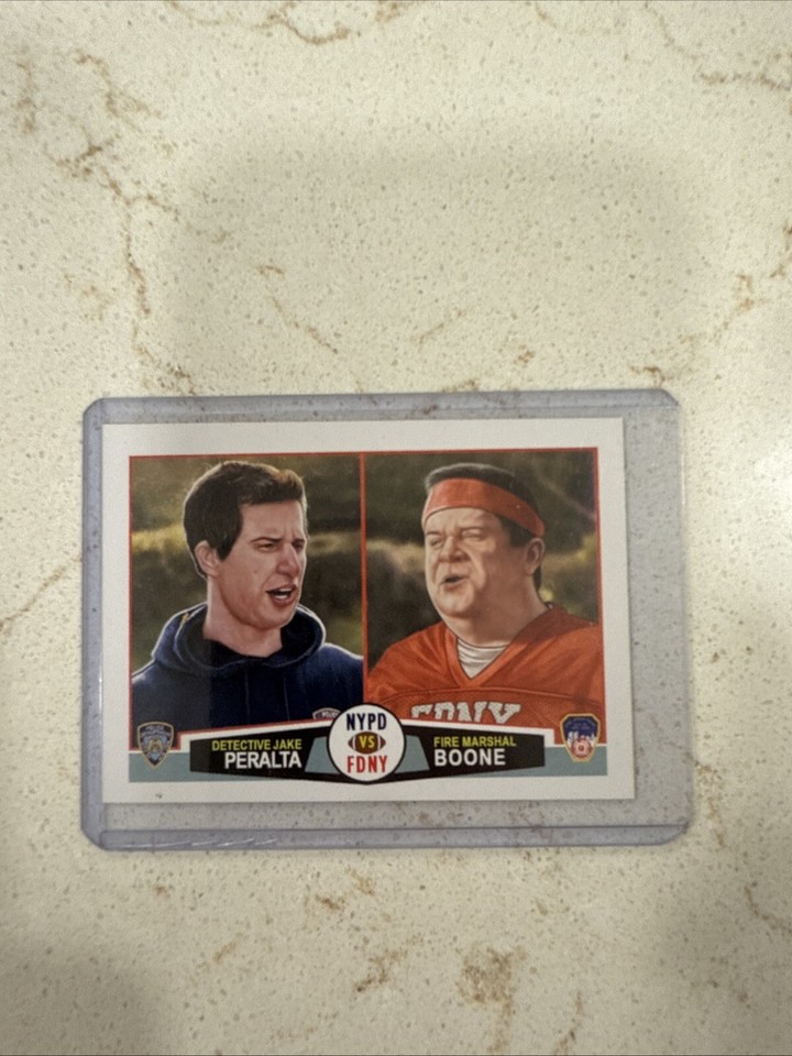 Cuyler Smith Brooklyn 99 Detective Jake Fire Marshall Boone /90 Andy ...