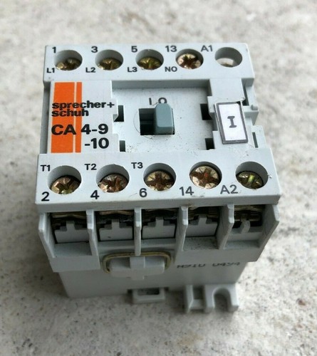 Miniature Din Rail Magnetic Contactor CR6ZBV CA4-9-10 CT4-9 NO | eBay