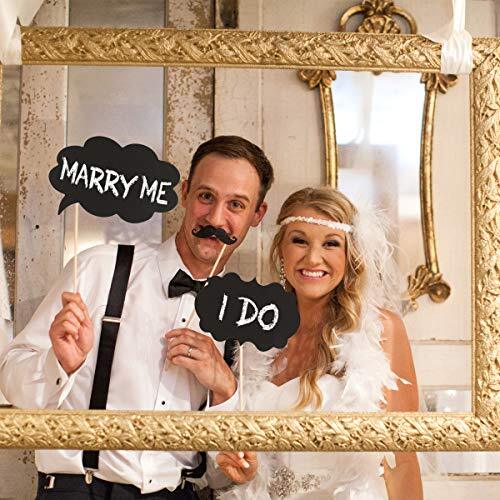 20pcs Chalkboard Sign Photo Booth Props Diy Funny Selfie Photo Props ...