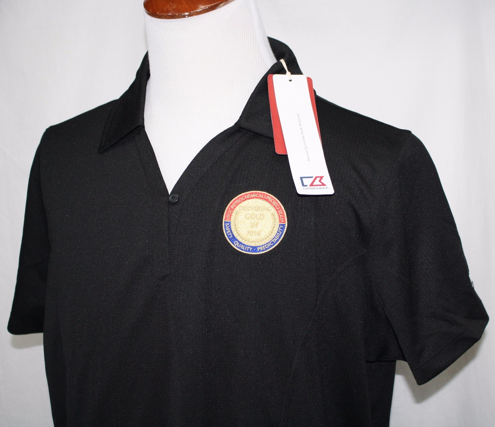 Chevron Phillips USGC Petrochemicals Project Team Polo Black 3XL NWT | eBay