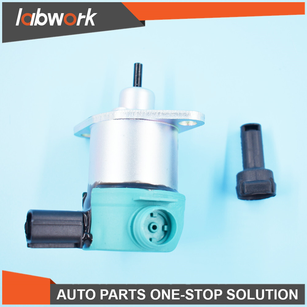 Labwork Fuel Shut Off Solenoid for Kubota D905 D1005 D1105 17208-60010 ...