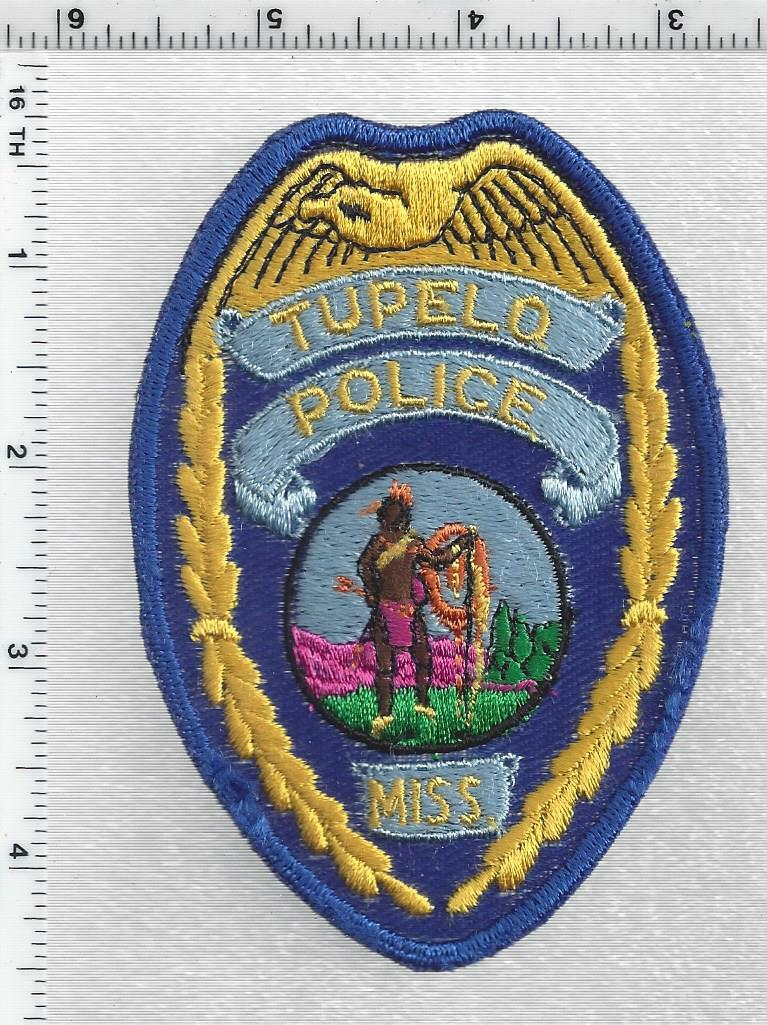 Tupelo Police (Mississippi) 2nd Issue Shoulder Patch | eBay