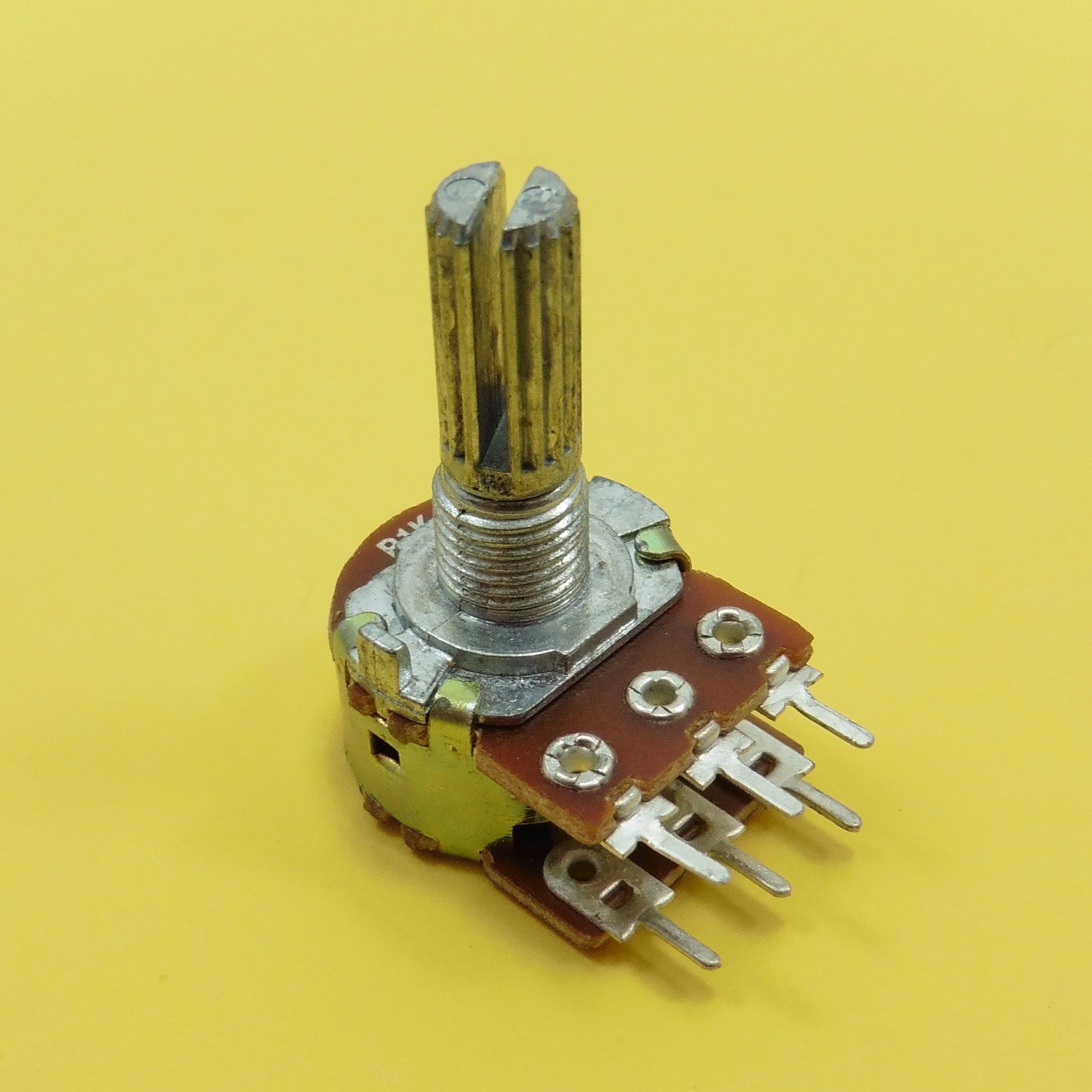 Linear Stereo Potentiometers Dual Tone Volume Control Mixer Pot 20mm ...