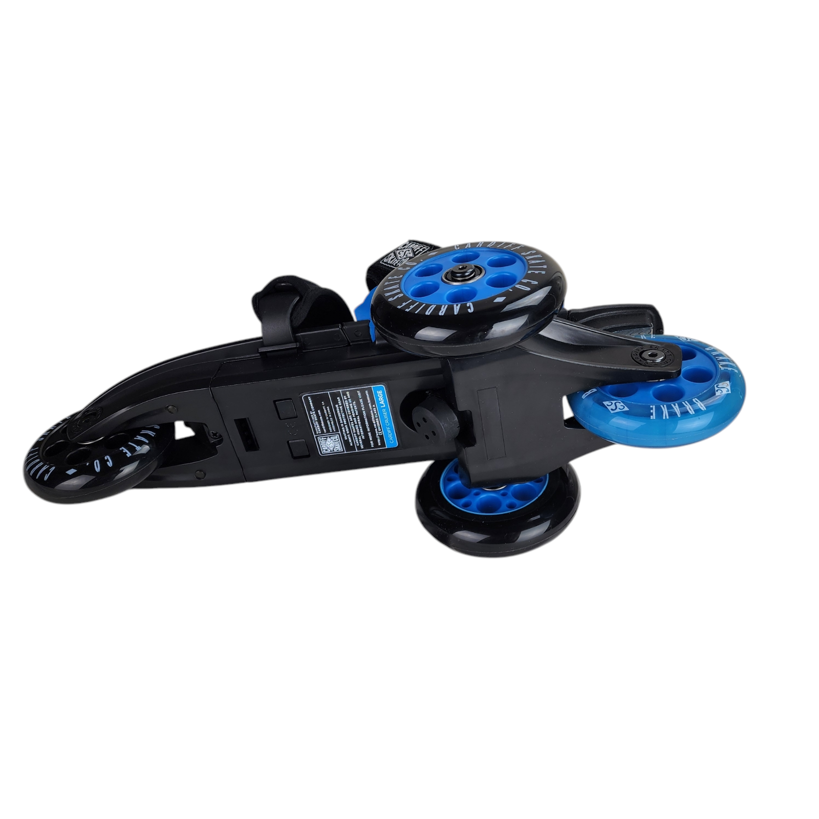 Cardiff Cruiser Large Inline Skates - Blue/Black for sale online | eBay