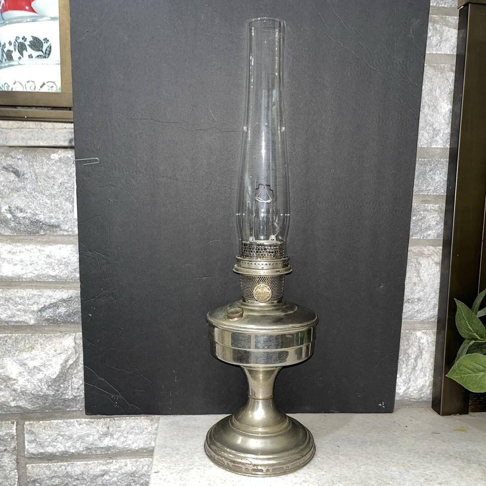 Aladdin Lamp with Globe Mantel Lamp Model 12 | eBay
