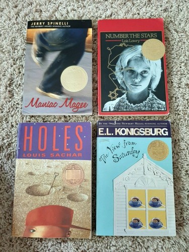 Lot of 4 Classic Newberry Medal Winner Books by Well-Known Authors | eBay
