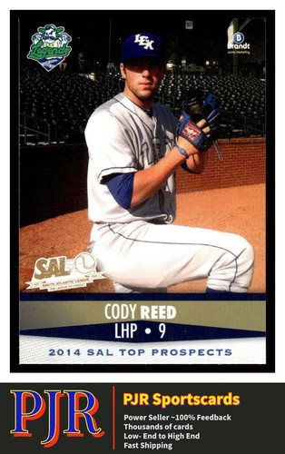 2014 Brandt South Atlantic League #22 Cody Reed Legends EXTRA 35% OFF 4 ...