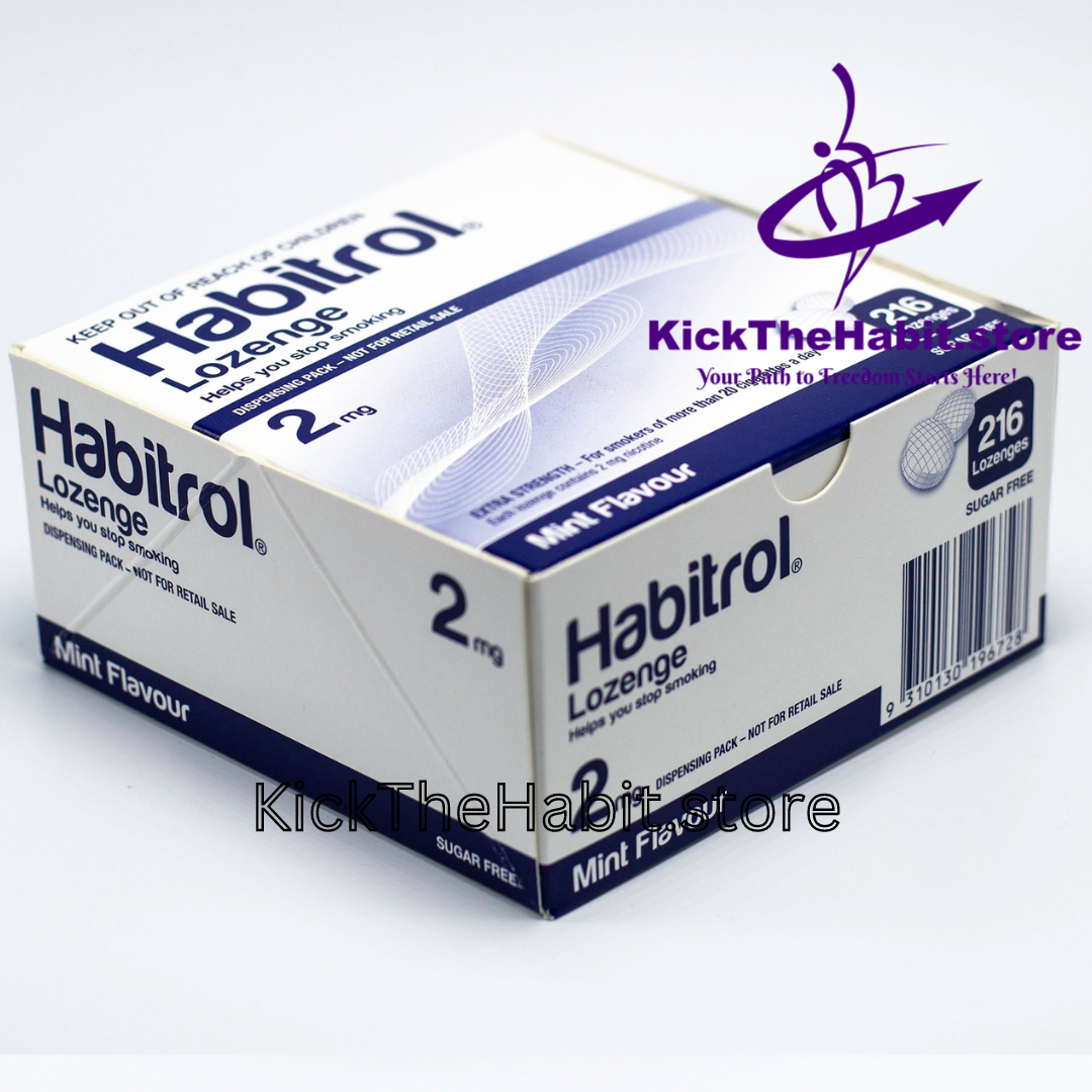 Habitrol Lozenge 2mg Mint 648 Pieces - Sugar Free - Nicotine - Quit ...