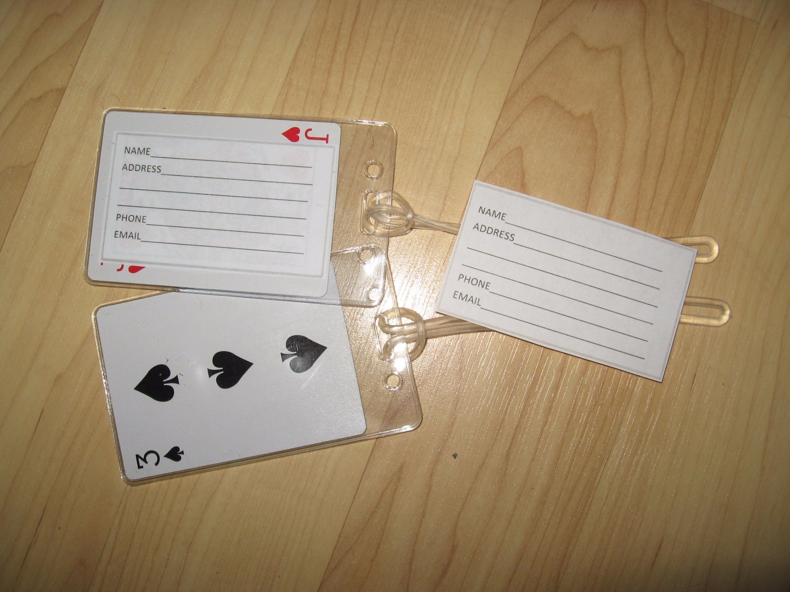 Southwest Airlines Luggage Tags - SWA Coke Coca Cola Playing Cards Tag ...